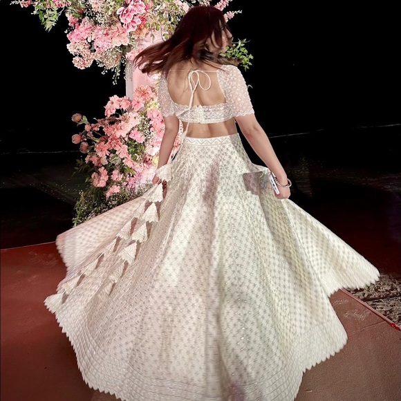 Lehengas | Indian Ivory Lehenga | Poshmark